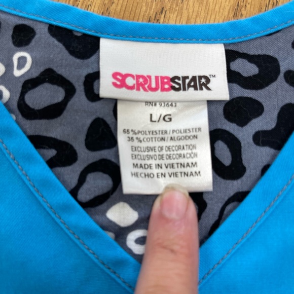Tops | Scrub Star Scrub Top | Poshmark